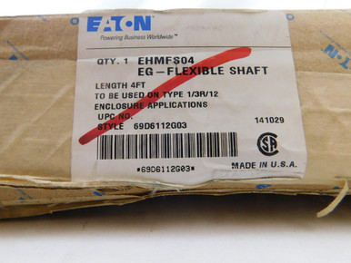 Eaton EHMFS04 Circuit Breaker Accessories Flexible Shaft Handle ...