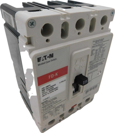 Eaton FD3225K Molded Case Breakers (MCCBs) FD 3P 225A 600V 50/60Hz 3Ph ...