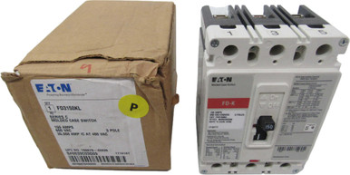 Eaton FD3150KL Molded Case Breakers (MCCBs) FD 3P 150A 600V 50/60Hz 3Ph ...