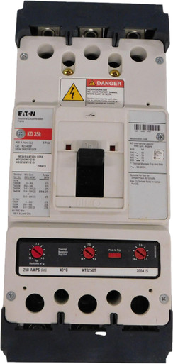 Eaton KD3250M01Z15 Molded Case Breakers (MCCBs) KD 3P 250A 240V 50/60Hz ...