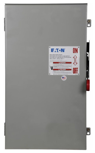 Eaton DH324FRK Safety Switches DH 3P 200A 240V 50/60Hz 3Ph Fusible ...