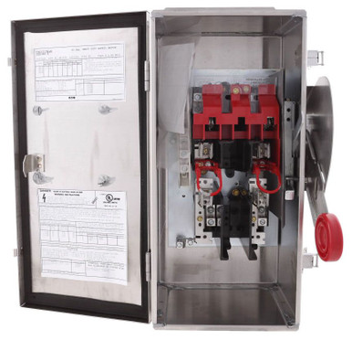 Eaton DH222NWK Safety Switches DH 2P 60A 240V 50/60Hz 1Ph Fusible w ...