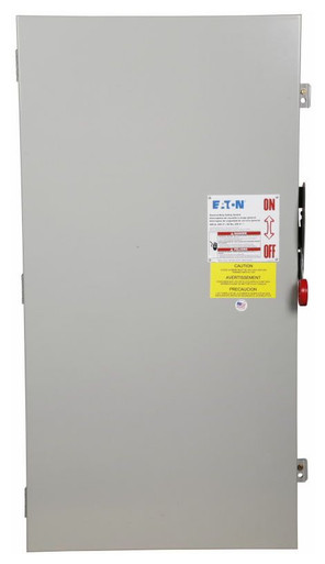 Eaton DG325NGK Safety Switches DG 3P 400A 240V 50/60Hz 3Ph Fusible w ...