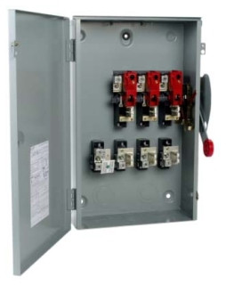 Eaton DG324NRK Safety Switches DG 3P 200A 240V 50/60Hz 3Ph Fusible w ...