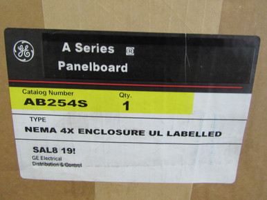 AB254S Electrical Enclosures Panelboard Enclosure NEMA 4X Stainless Steel