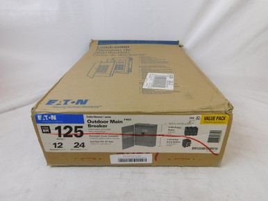 Eaton BR1224B125RV10 Loadcenters and Panelboards BR 1P 125A 240V 50 ...