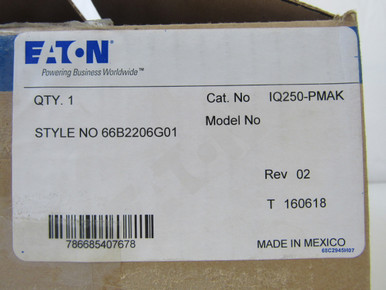 Eaton IQ250-PMAK Meter and Meter Socket Accessories Panel Mounting ...