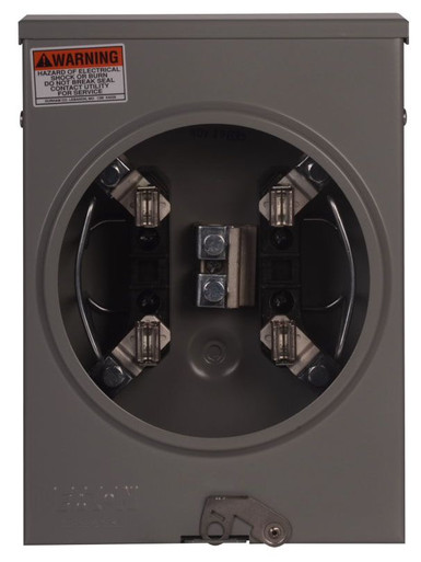 Eaton 1006385BCH Meter Sockets Ringless 125A 600V 50/60Hz 1Ph 3Wire ...