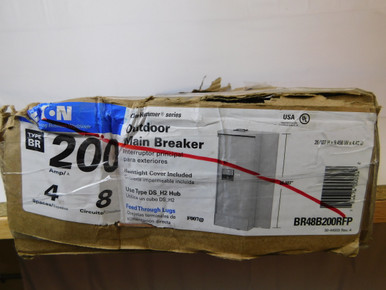 Eaton BR48B200RFP Loadcenters and Panelboards BR 8P 200A 240V 50/60Hz ...