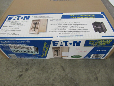 Eaton CPM120R Loadcenters and Panelboards CP 100A 120V 50/60Hz 1Ph ...