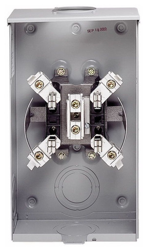 Eaton UHTRS202BCH Meter Sockets Ringless 200A 600V 50/60Hz 1Ph 3Wire ...