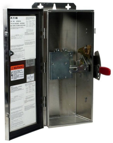 Eaton WFDN100 Electrical Enclosures Breaker Enclosure 100A 600V NEMA 4/4X