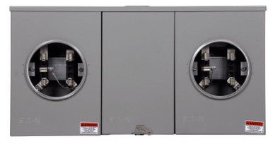 Eaton U2R1121BCRCH Meter Sockets Ring-Type 100A 600V 50/60Hz 1Ph 3Wire ...