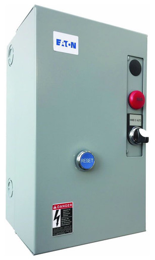 Eaton ECC03C1A3A Enclosed Contactors Lighting Contactor 3P 30A 120V ...