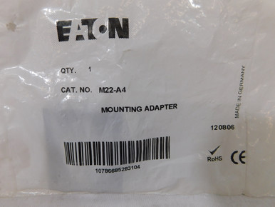 Eaton M22-A4 Contact Blocks and Other Accessories Mounting Adapter