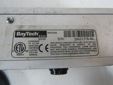 BayTech RPS22DE Other Power Supplies 20A 120V 50/60Hz 24 Outlet