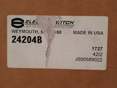 ElectroSwitch 24204B Rotary Switches 20A 600V