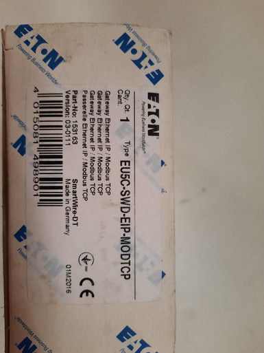 Eaton EU5C-SWD-EIP-MODTCP Programmable Logic Controllers (PLCs) EA