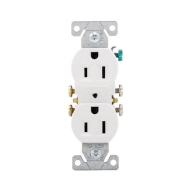 Eaton 270W Outlets Duplex Receptacle 15A 125V White EA