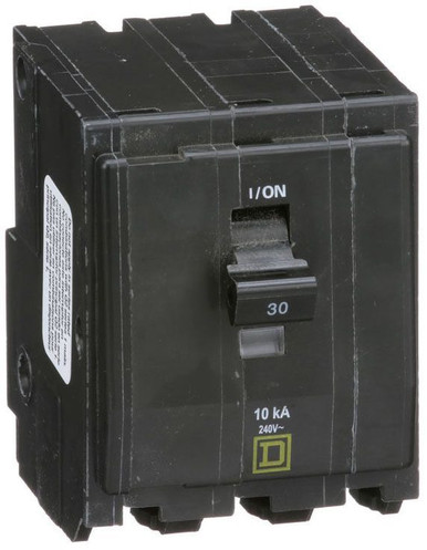 Square D QO330 Miniature Circuit Breakers (MCBs) 3P 30A 240V