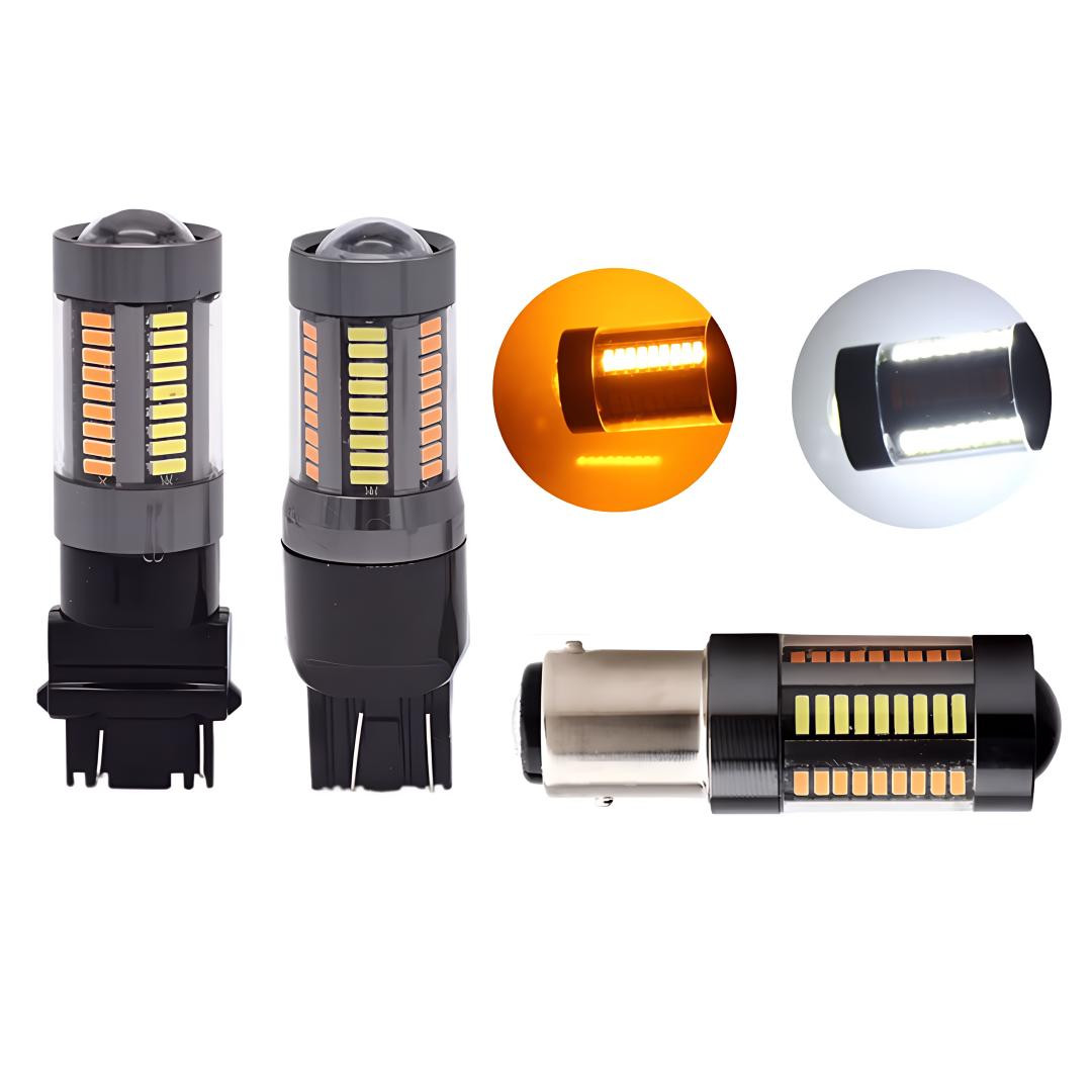 7443 DA Lighting V3 Switchback LED Bulbs