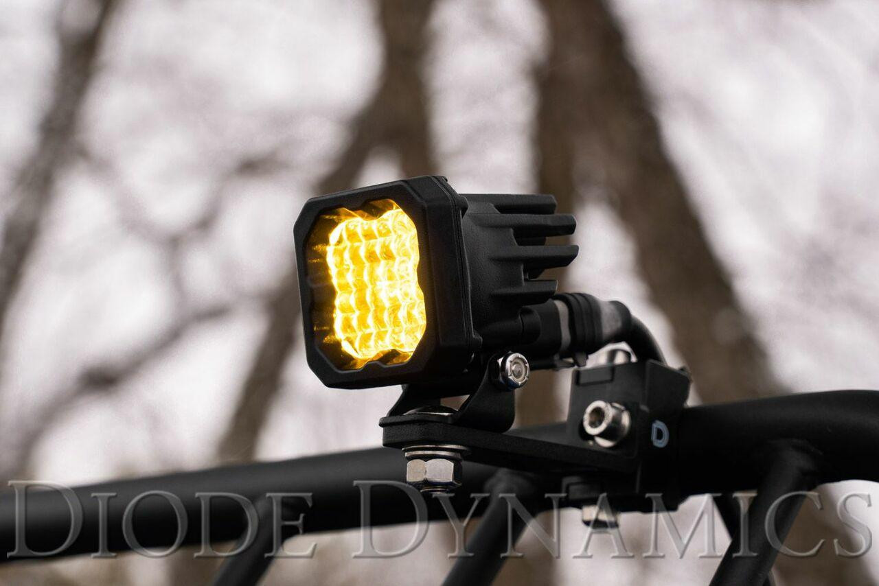 Diode Dynamics Stage Series C1 Yellow Sport Standard LED Pod