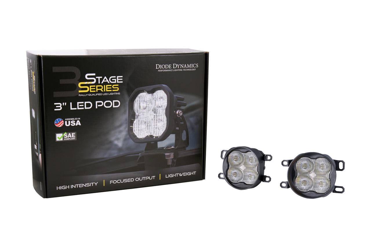 2010-2013 Toyota 4Runner | Diode Dynamics SS3 LED Fog Lights