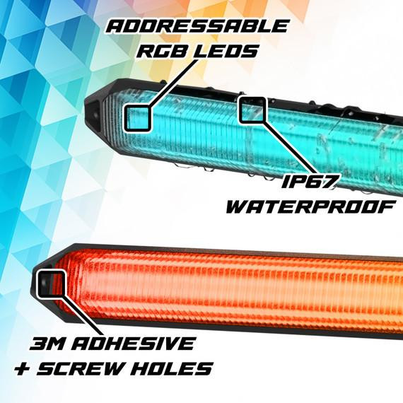 XKGlow RGB XKmax LED Grille Light Bars