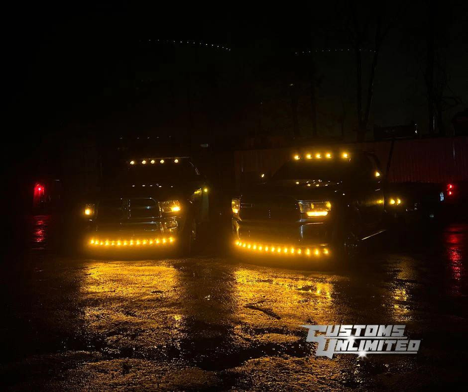 Customs Unlimited Valance & Rocker Lighting Package