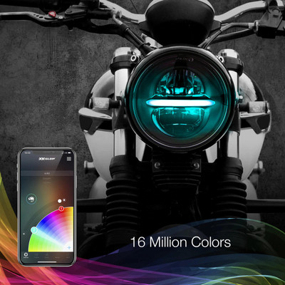 LED Motorcycle Lights | Bike RGB Underglow Kits