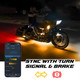 XKGlow RGBW XKmax Motorcycle LED Underglow Lights