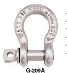 Crosby® Alloy Screw Pin Shackles G-209A