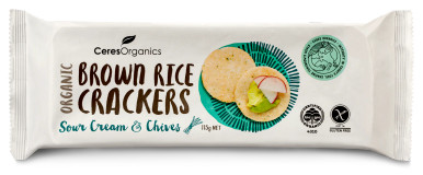 Ceres Brown Rice Crackers - Nutritional Health & Wealth