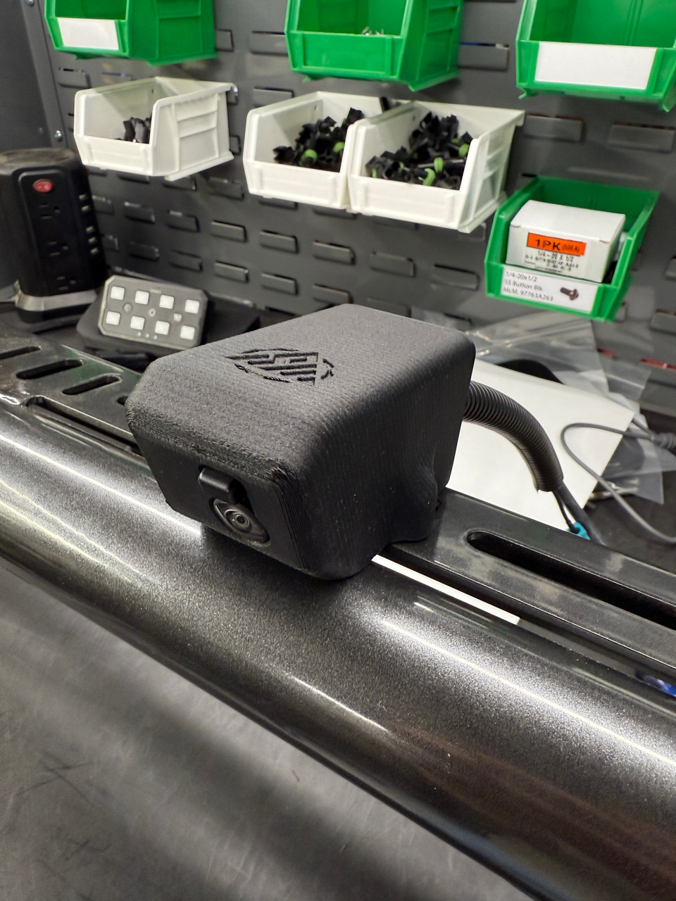Light bar camera relocation