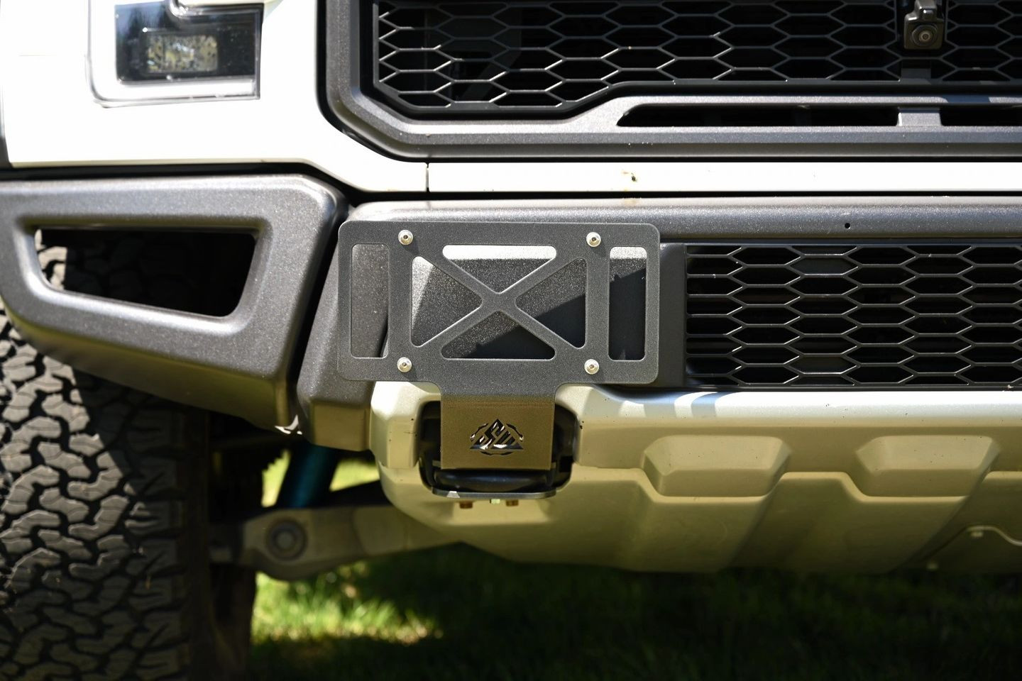 2010-2023 Ford Raptor Front License Plate Relocation