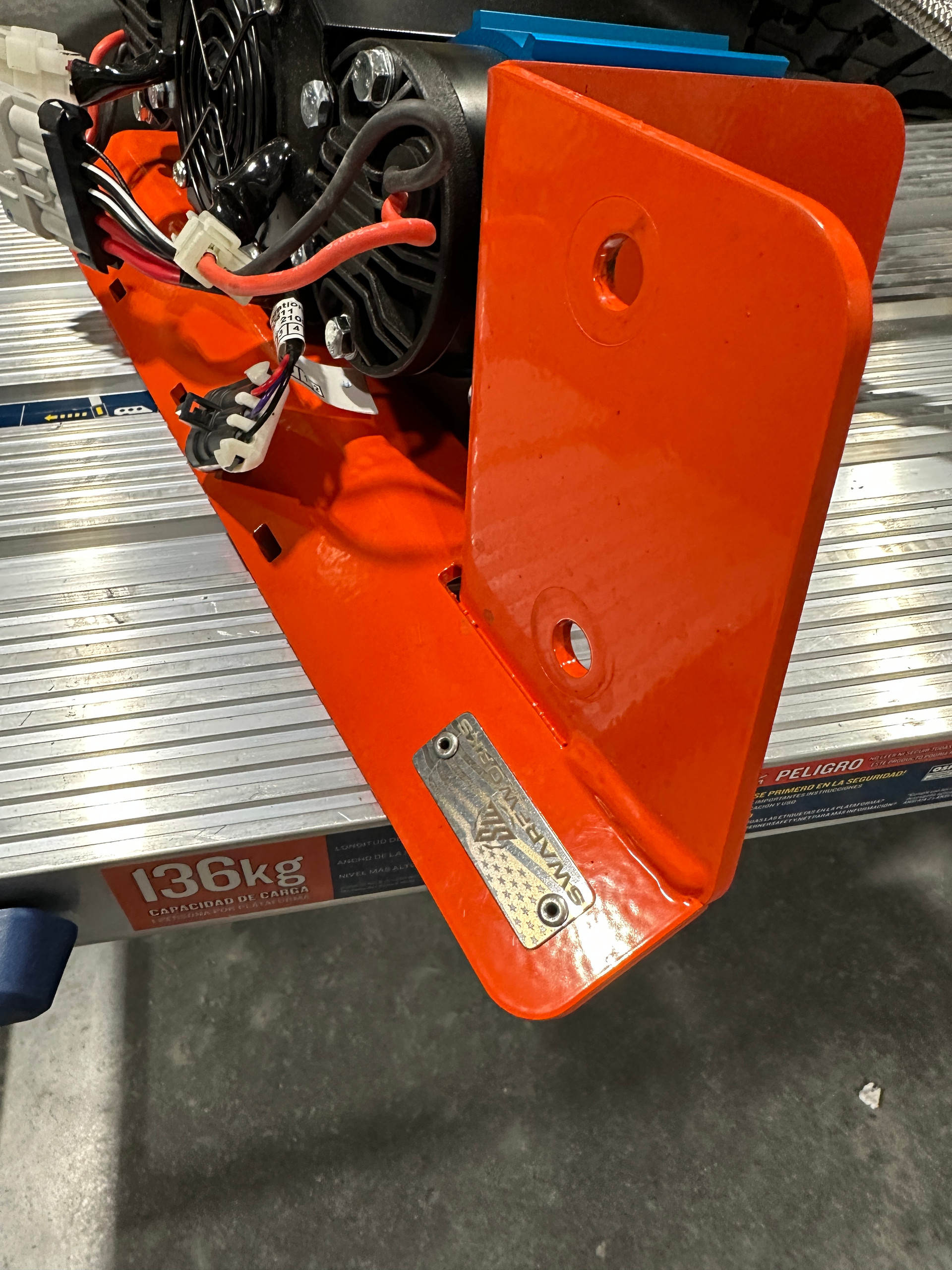 Ford Raptor Air Compressor Mount