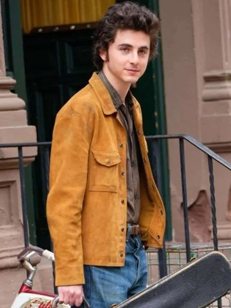 Bob Dylan A Complete Unknown Suede Jacket