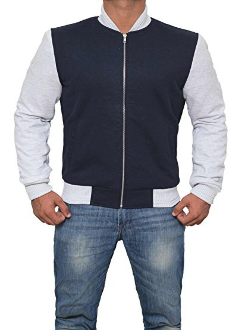 Ansel Elgort Baby Driver Varsity Jacket