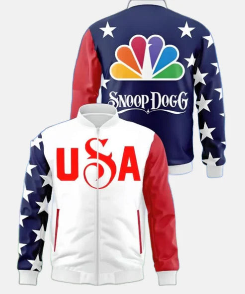 Snoop Dogg U.S. 2024 Olympic Bomber Jacket
