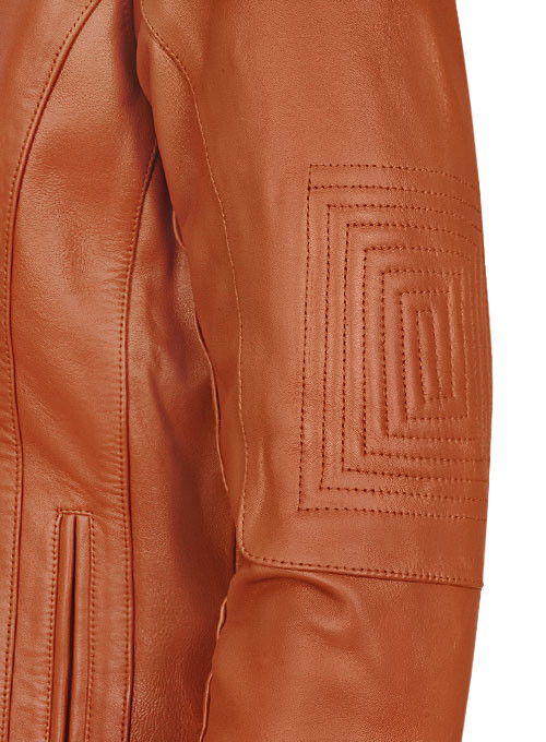Terrain Brown Leather Jacket