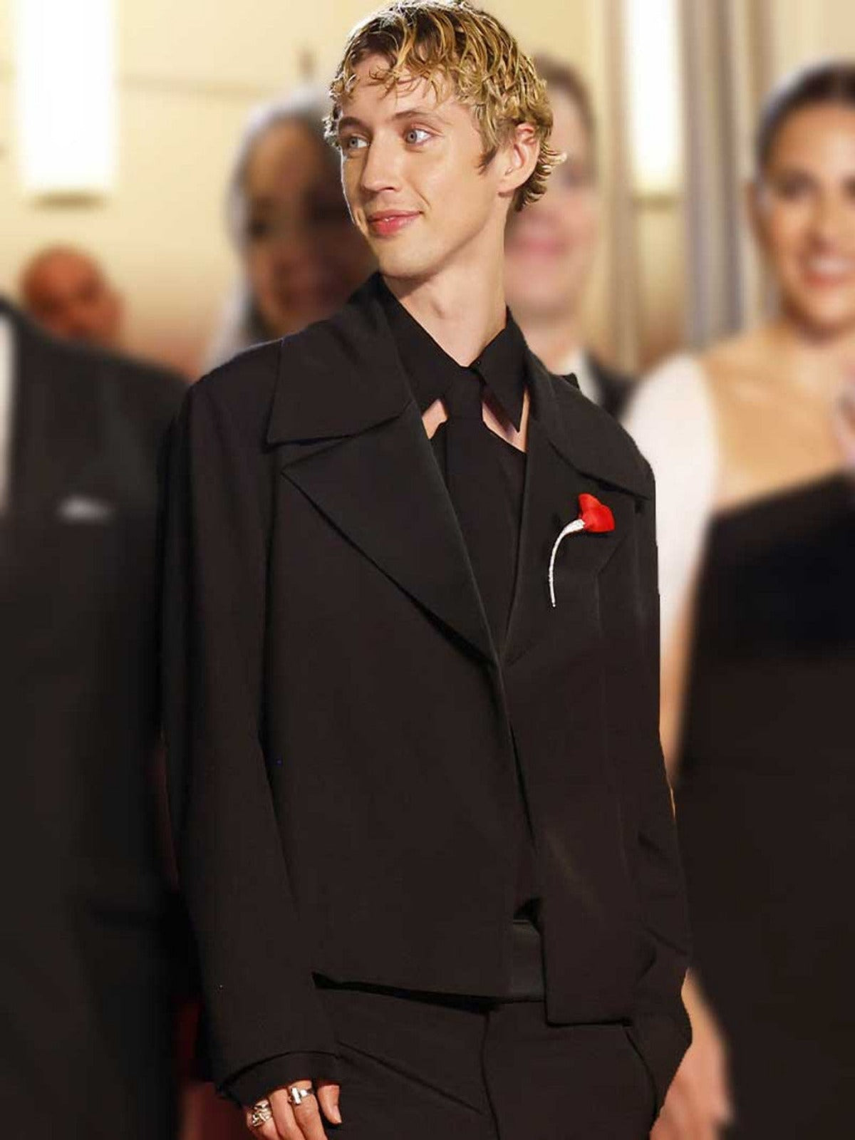 Troye Sivan The Idol Event 2023 Black Blazer