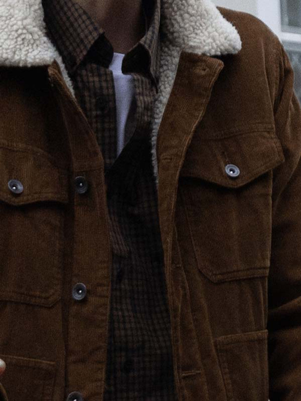 Kent Weber Surprised by Oxford Shearling Jacket