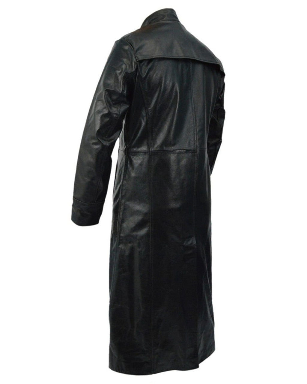 Neo Matrix Trench Keanu Reeves Black Trench Coat