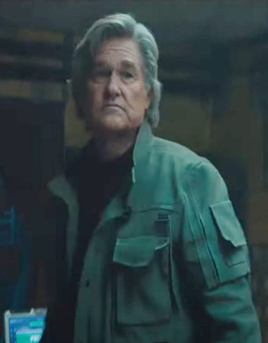 Kurt Russell Monarch Legacy of Monsters Green Jacket
