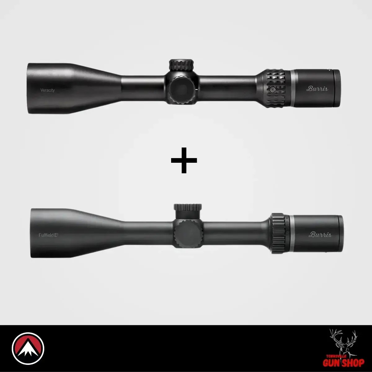 Burris Veracity 3-15x50mm + Free Fullfield E1 4.5-14x42mm MOA ...