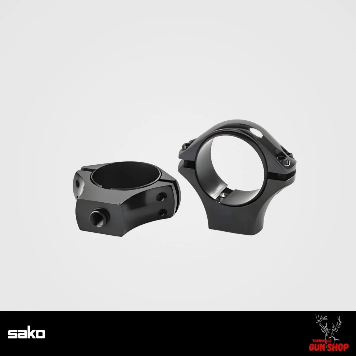 Sako Optilock 30mm Medium Rings — S1300964 | Premium Scope Mounts Australia
