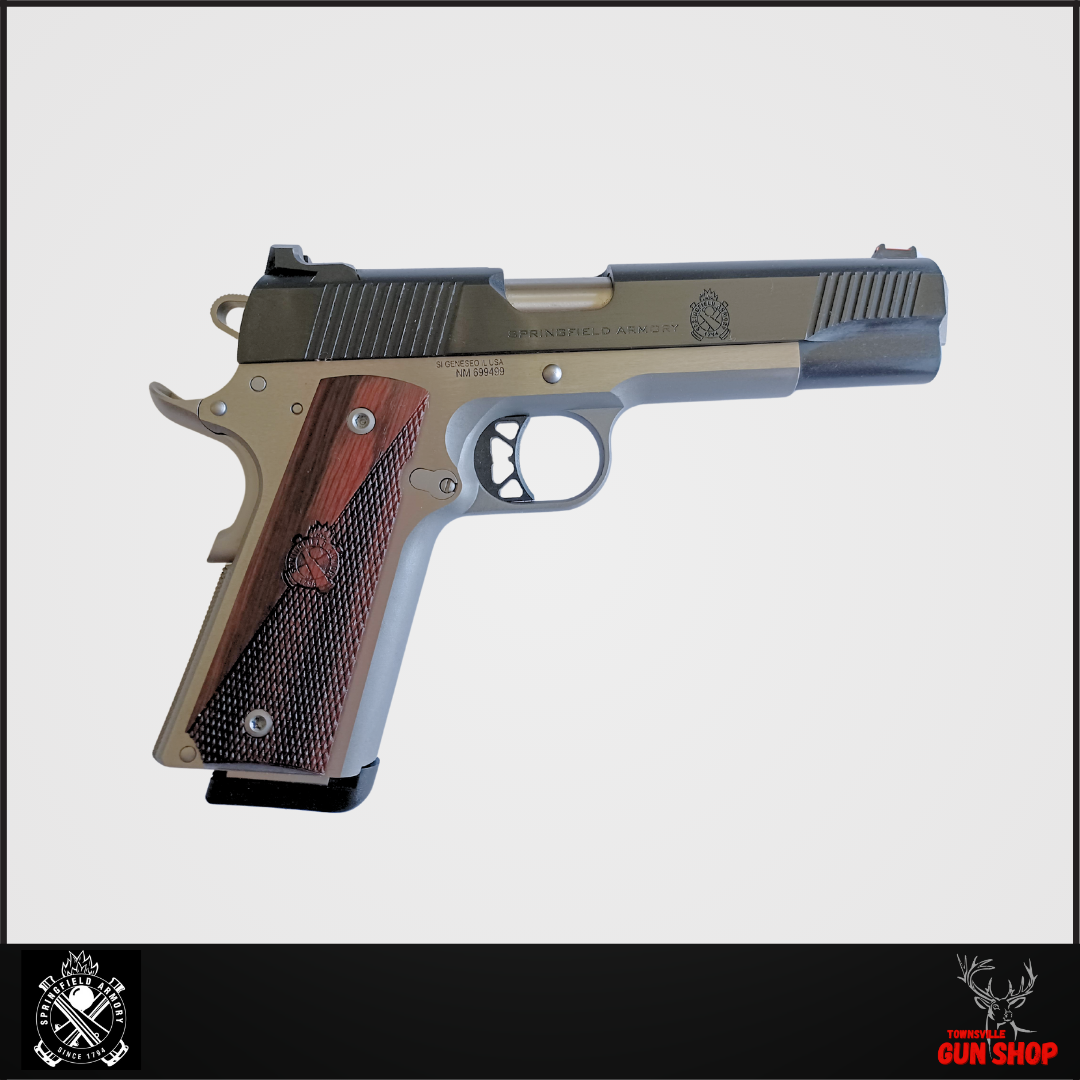 Springfield 1911 Ronin 9mm Stainless Black 127mm – Precision Pistol for ...