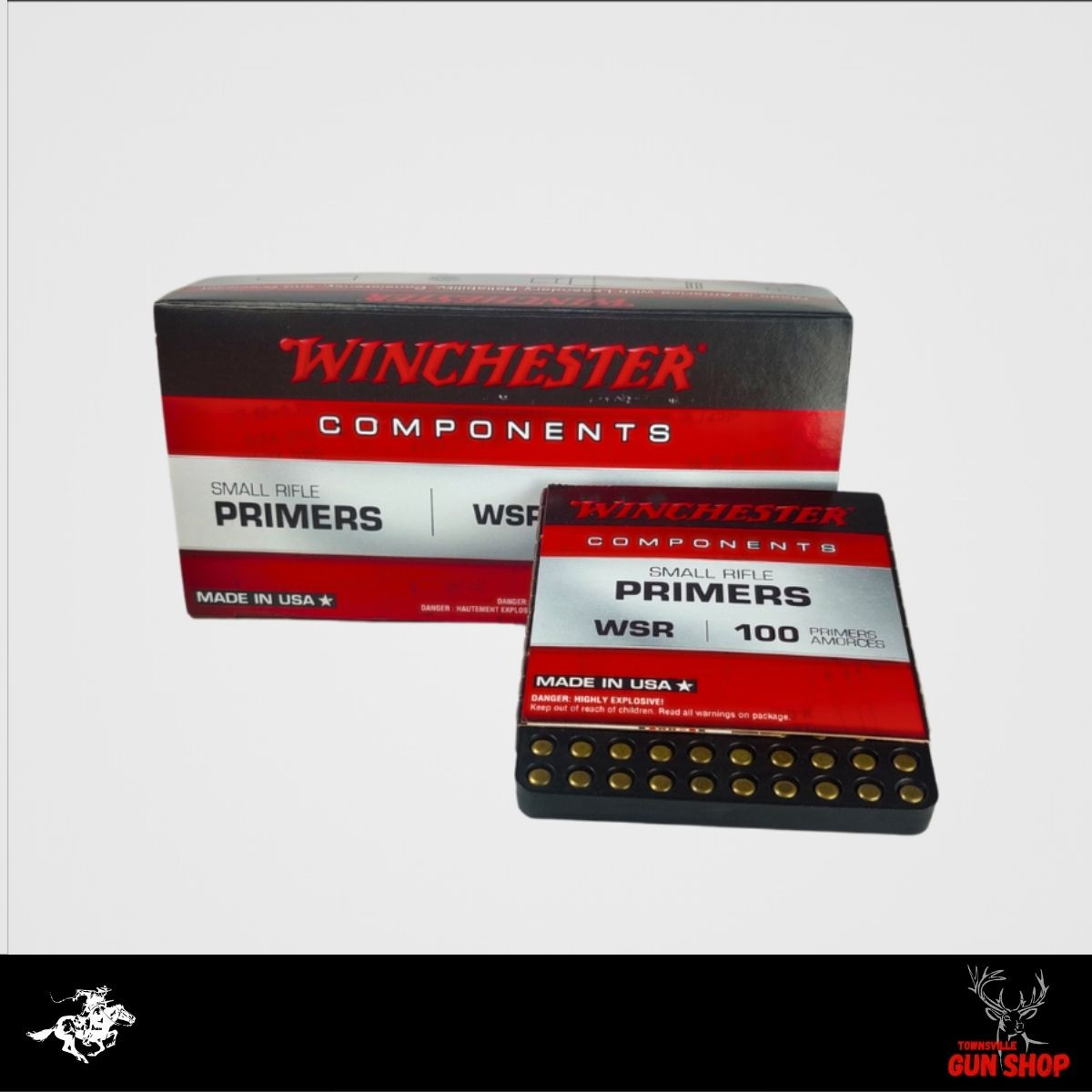 Winchester Small Rifle Primers 1000PK — WSR Brick | Townsville Gun Shop