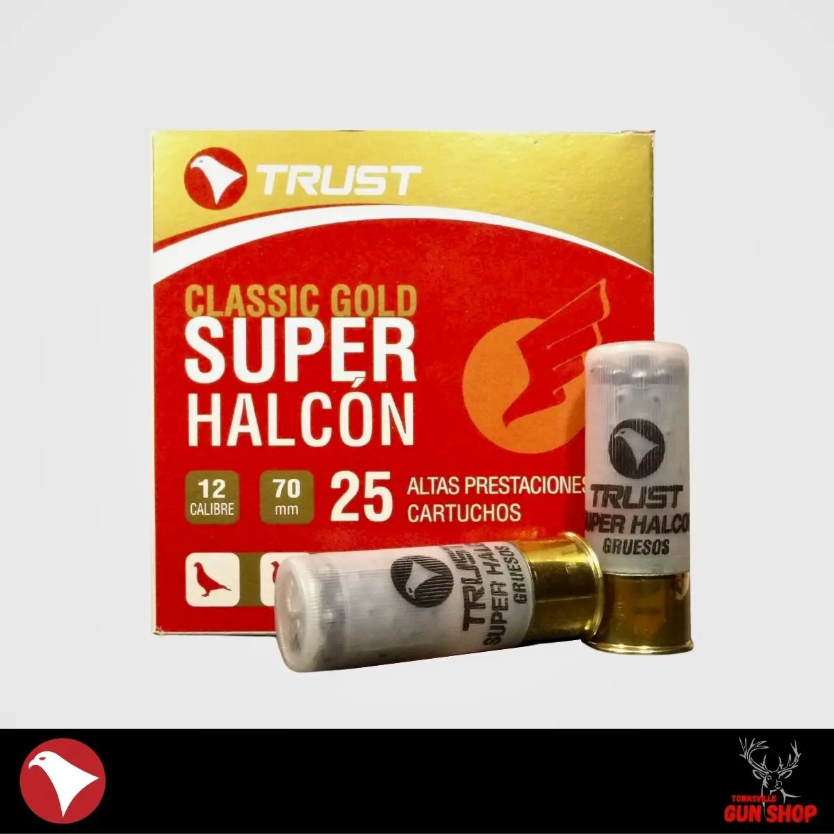 TRUST Super Halcon 12G 0-Buckshot 32gm 12 Pellets SG 25PK | Townsville ...