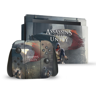 Assassin's Creed Unity Key Art Arno Dorian French Flag Vinyl Sticker ...